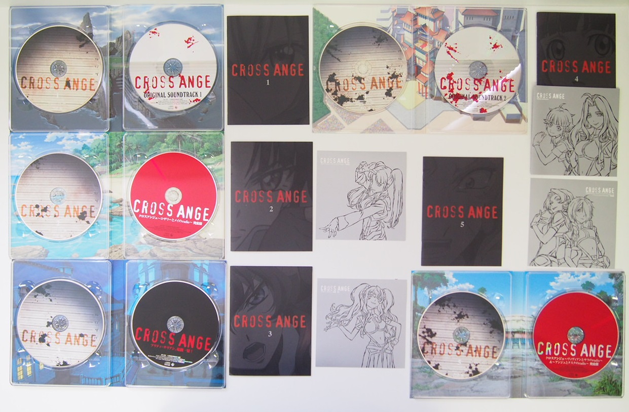CROSS ANGE クロスアンジュ 天使と竜の輪舞 Blu-ray 全8巻セット 高価買取！ | いーすとえんど！